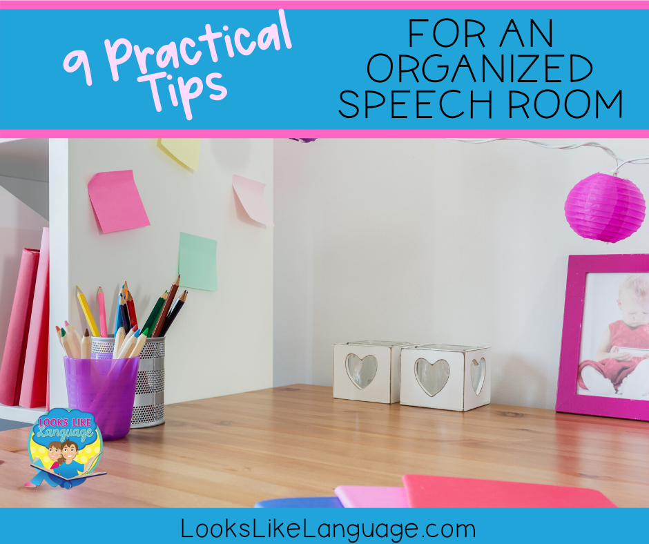 practical tips for an organized speech room you will love