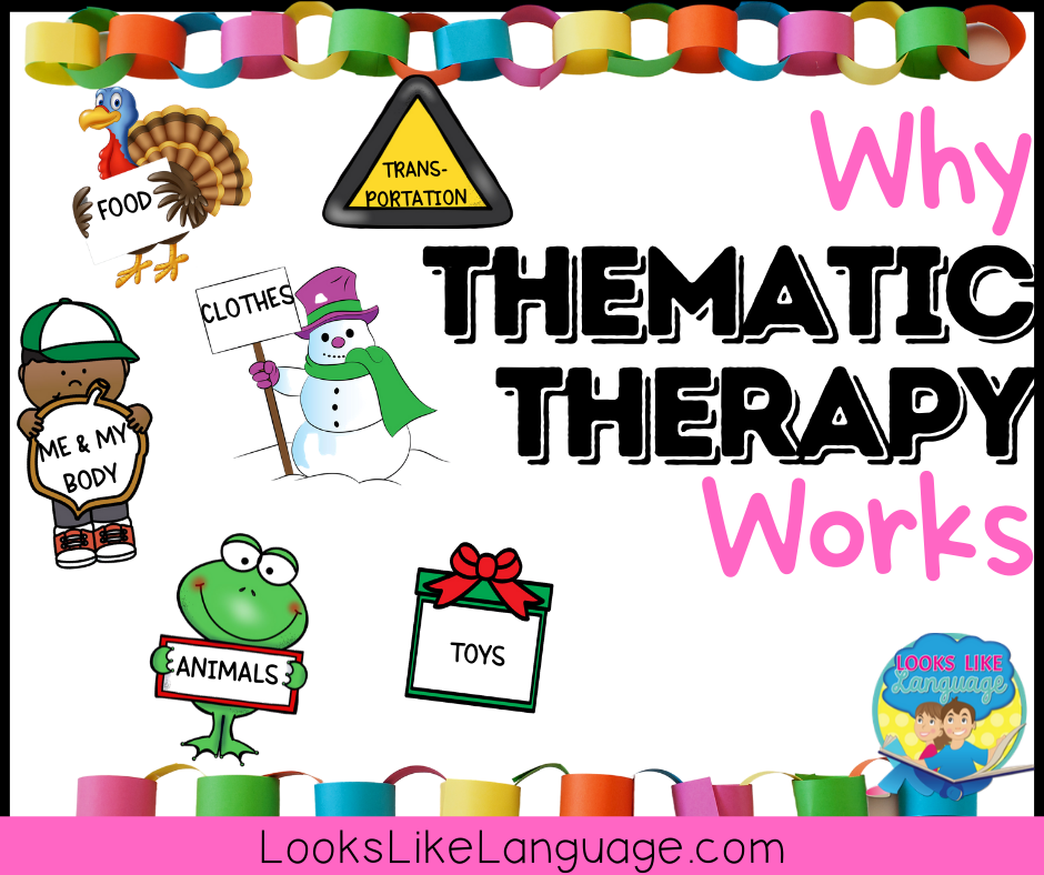reasons why thematic therapy works with younger students